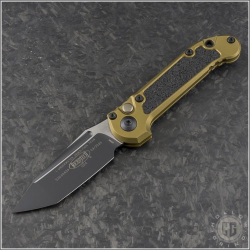 Microtech Knives Tan LUDT Gen III T/E Automatic Folder S/A Knife (3in ...