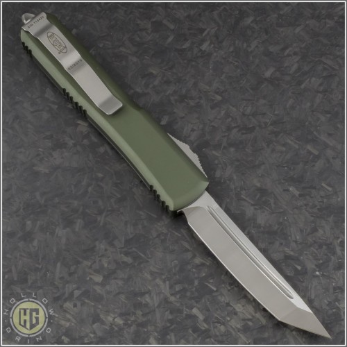 Microtech Knives OD Green Ultratech T/E Automatic OTF D/A Knife (3.44in ...