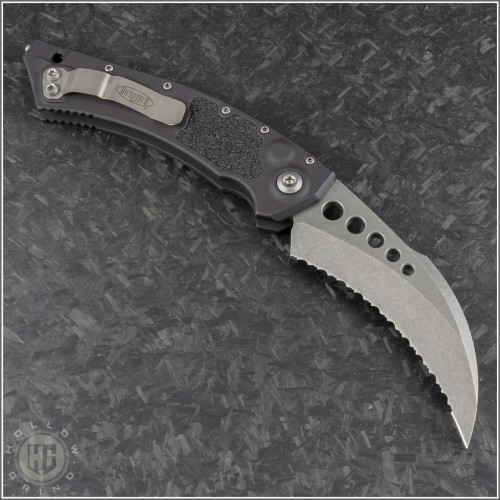 Microtech Knives Hawk Karambit Automatic Folder S/A Knife (3.5in ...