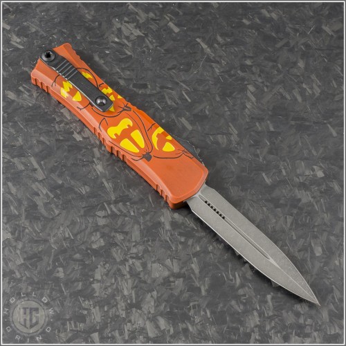 Microtech Knives Limited Orange Hera II Mini D/E Automatic OTF D/A ...
