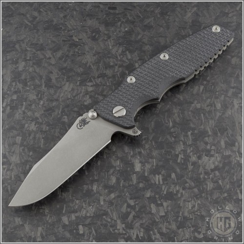 Rick Hinderer Eklipse Skinny Slicer Hollow Grind Flipper Knife (3.5in ...