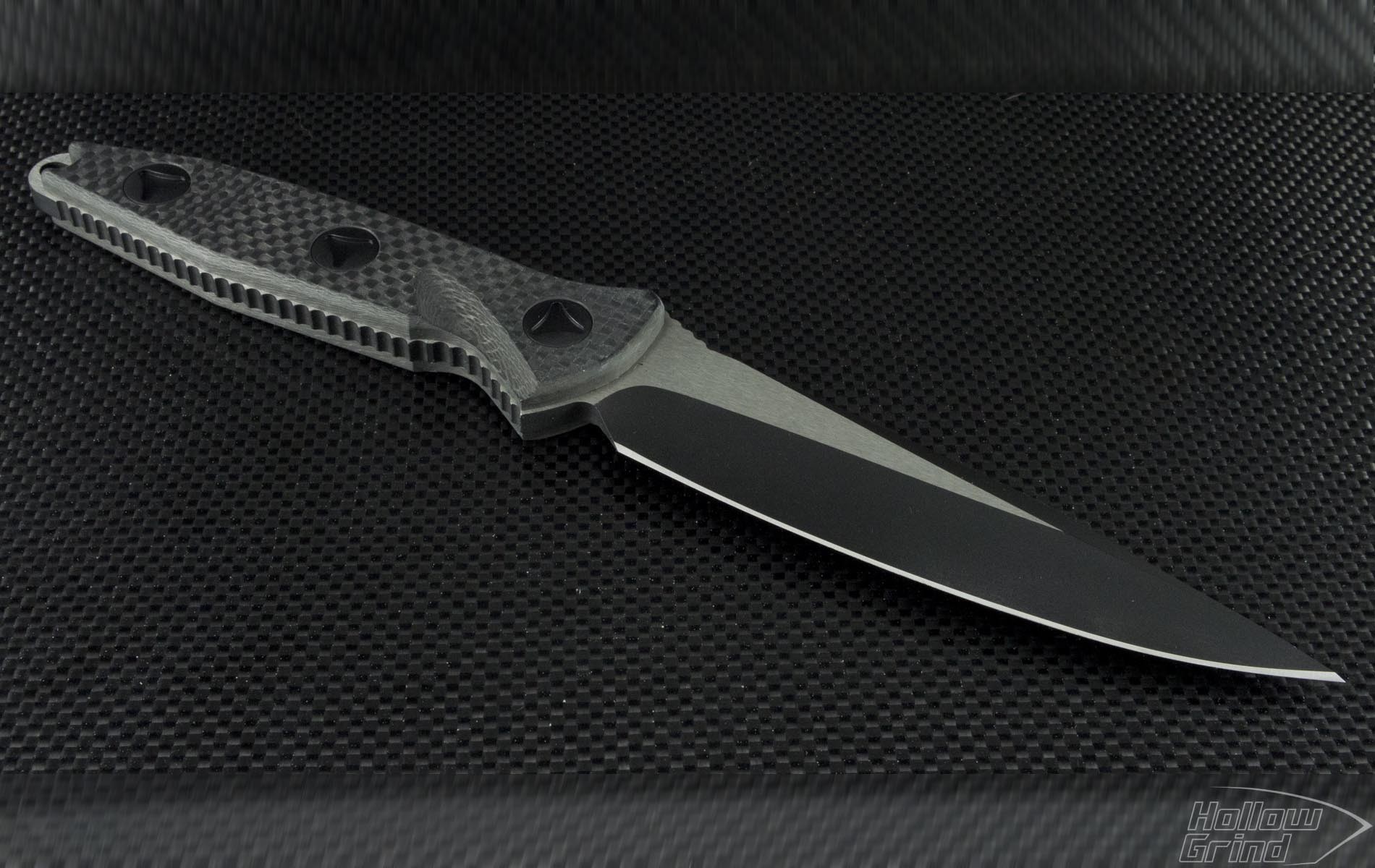 Microtech Knives Custom Carbon Fiber Socom Alpha S/E Fixed Knife (5in ...