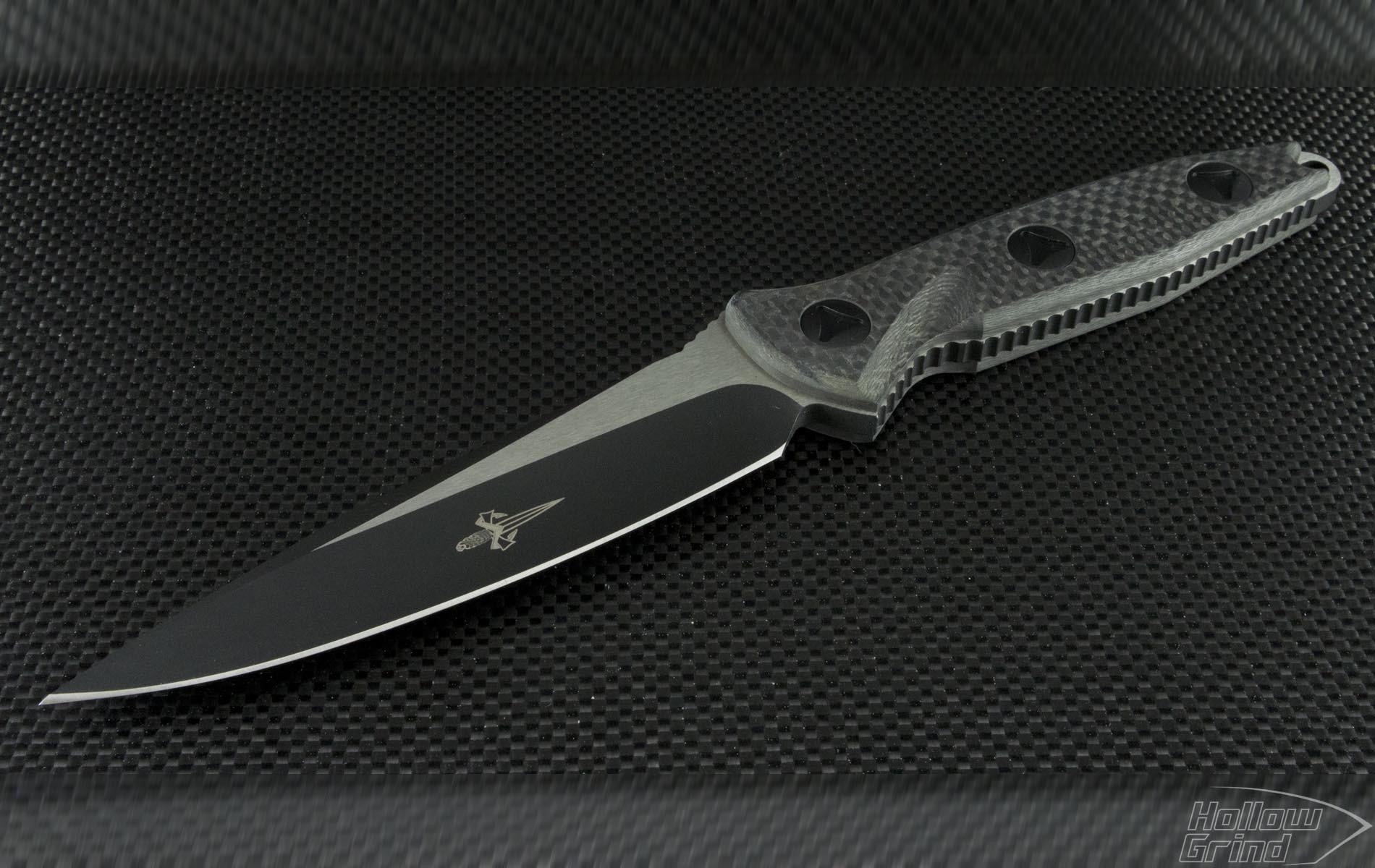 Microtech Knives Custom Carbon Fiber Socom Alpha S/E Fixed Knife (5in ...
