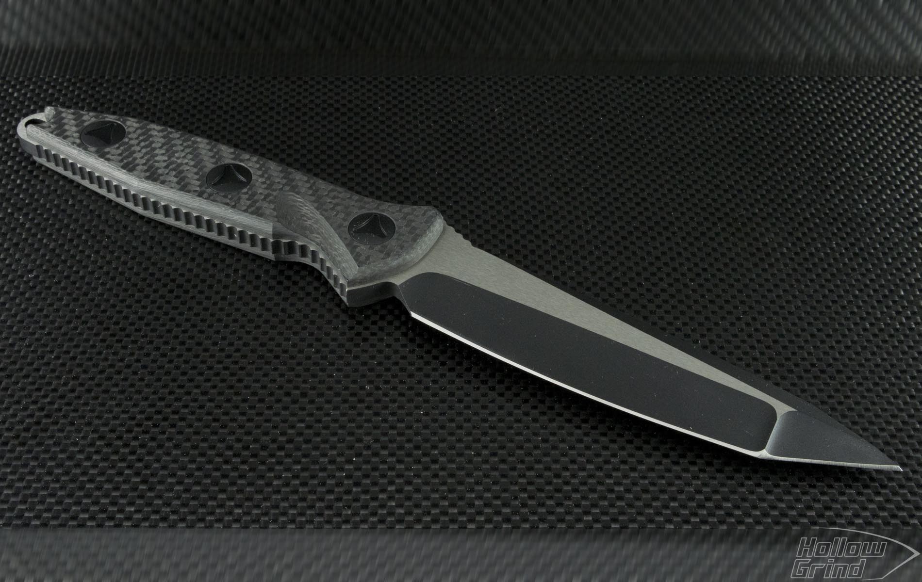 Microtech Knives Custom Carbon Fiber Socom Alpha T/E Fixed Knife (5in ...