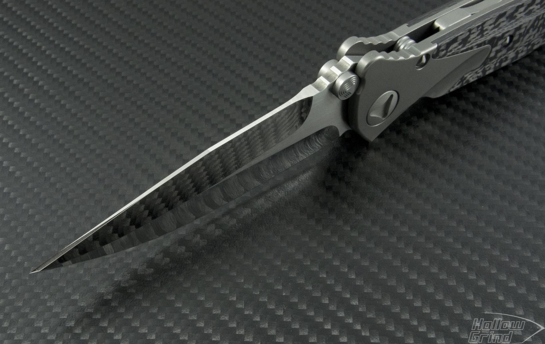 Microtech Knives Custom Carbon Fiber Socom Bravo S/E Folder Knife (4in ...