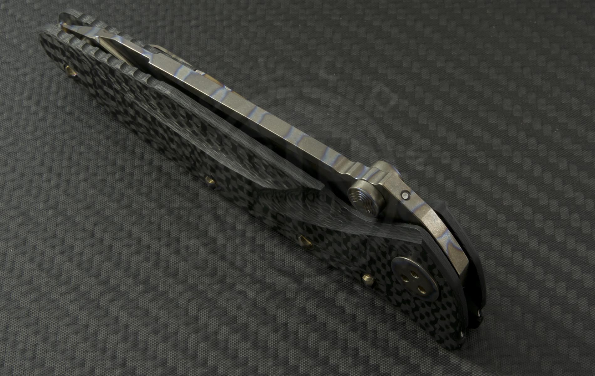 Microtech Knives Custom Carbon Fiber Socom EOD T/E Folder Knife (4in ...