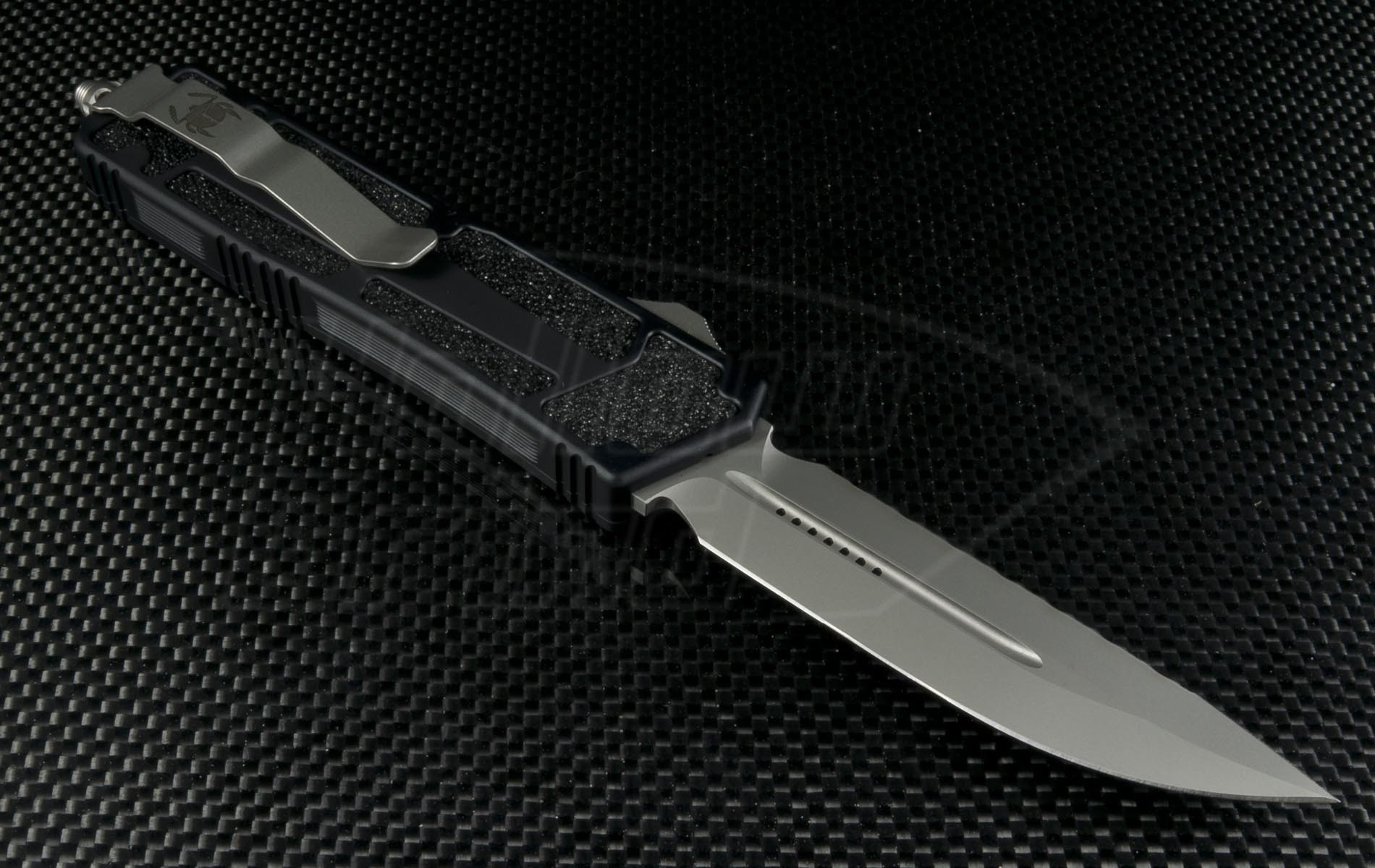Microtech Knives Scarab D/E Automatic OTF D/A Knife (3.44in Bead ...