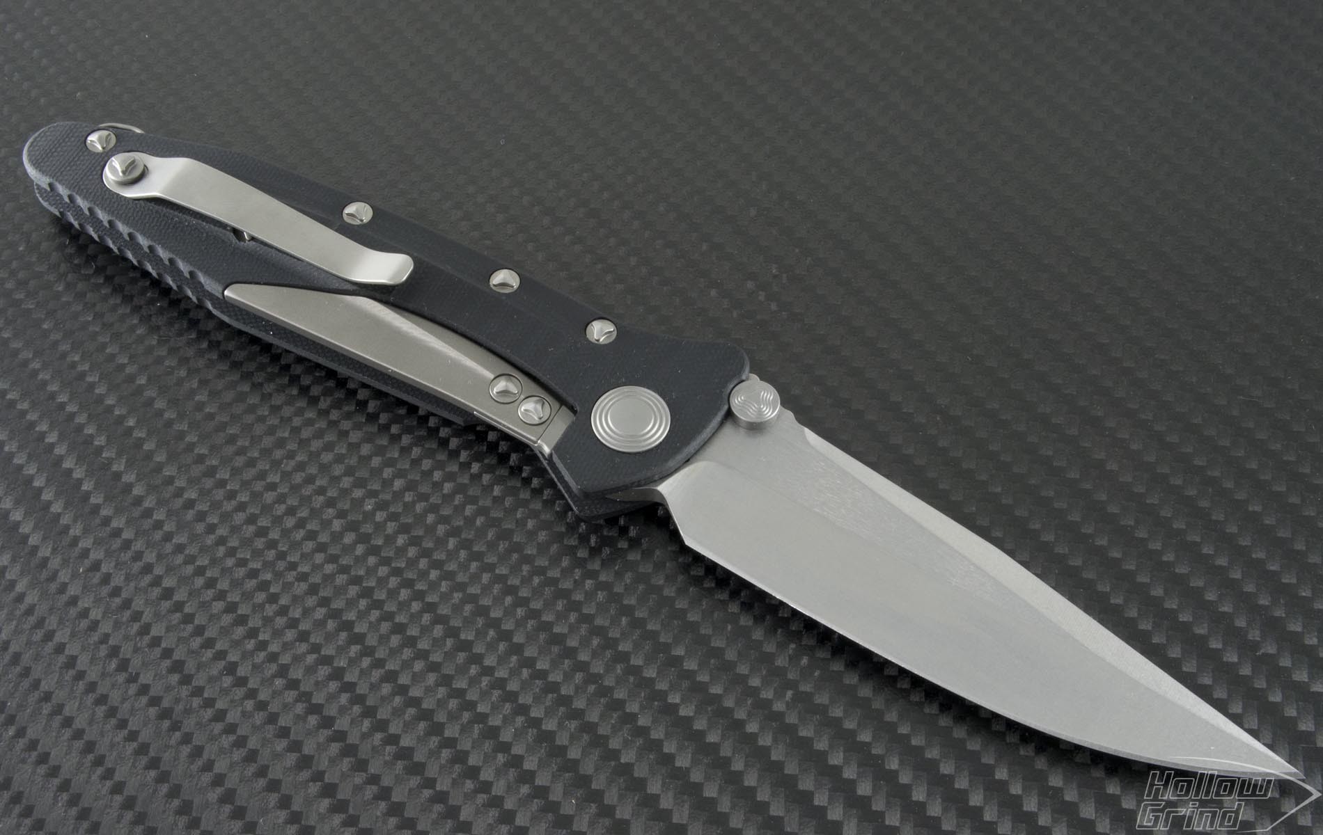 Microtech Knives Socom Elite S/E Folder Knife (4in Stonewashed Plain ...
