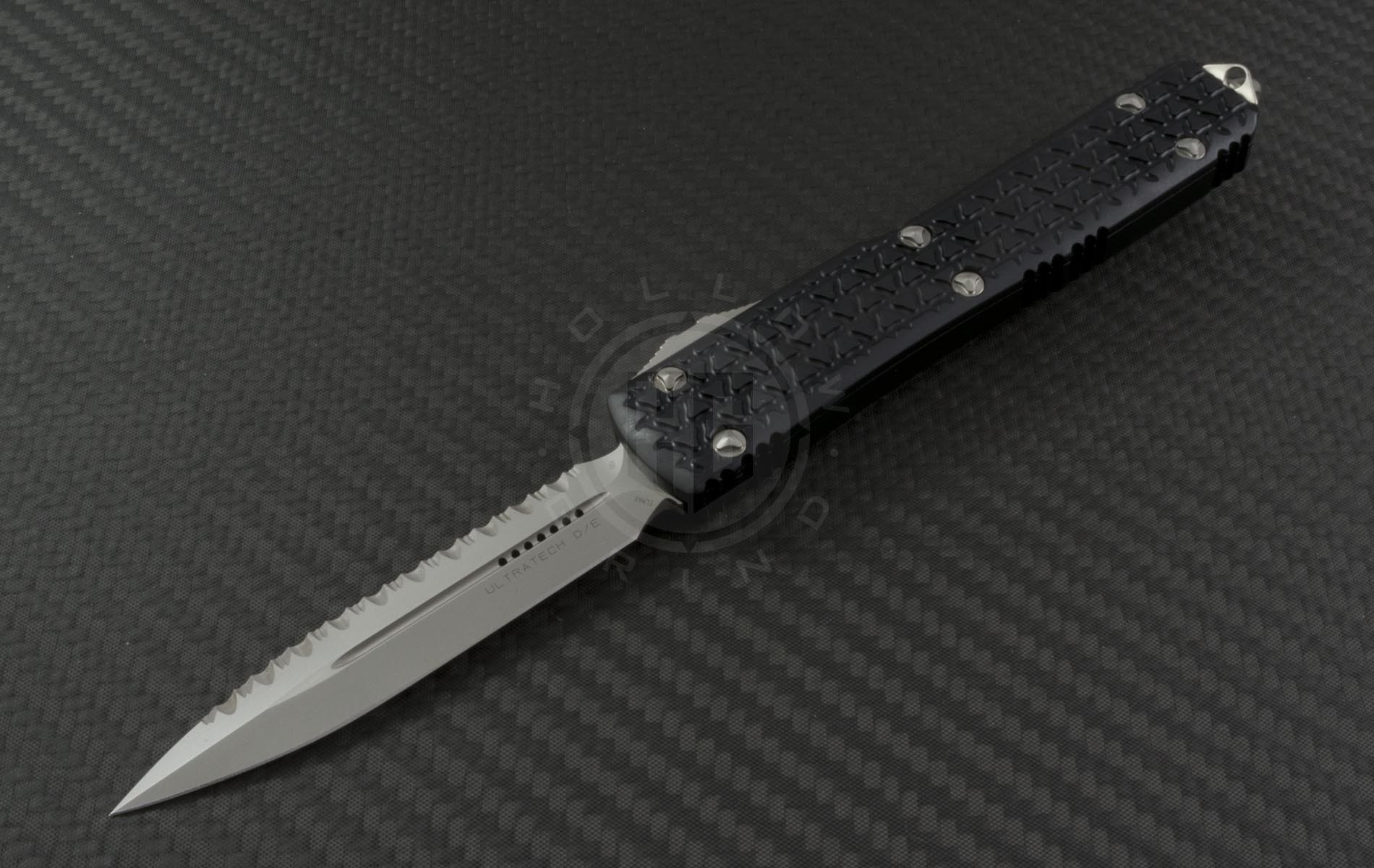 Microtech Knives Ultratech D/E Automatic OTF D/A Knife (3.44in Bead ...