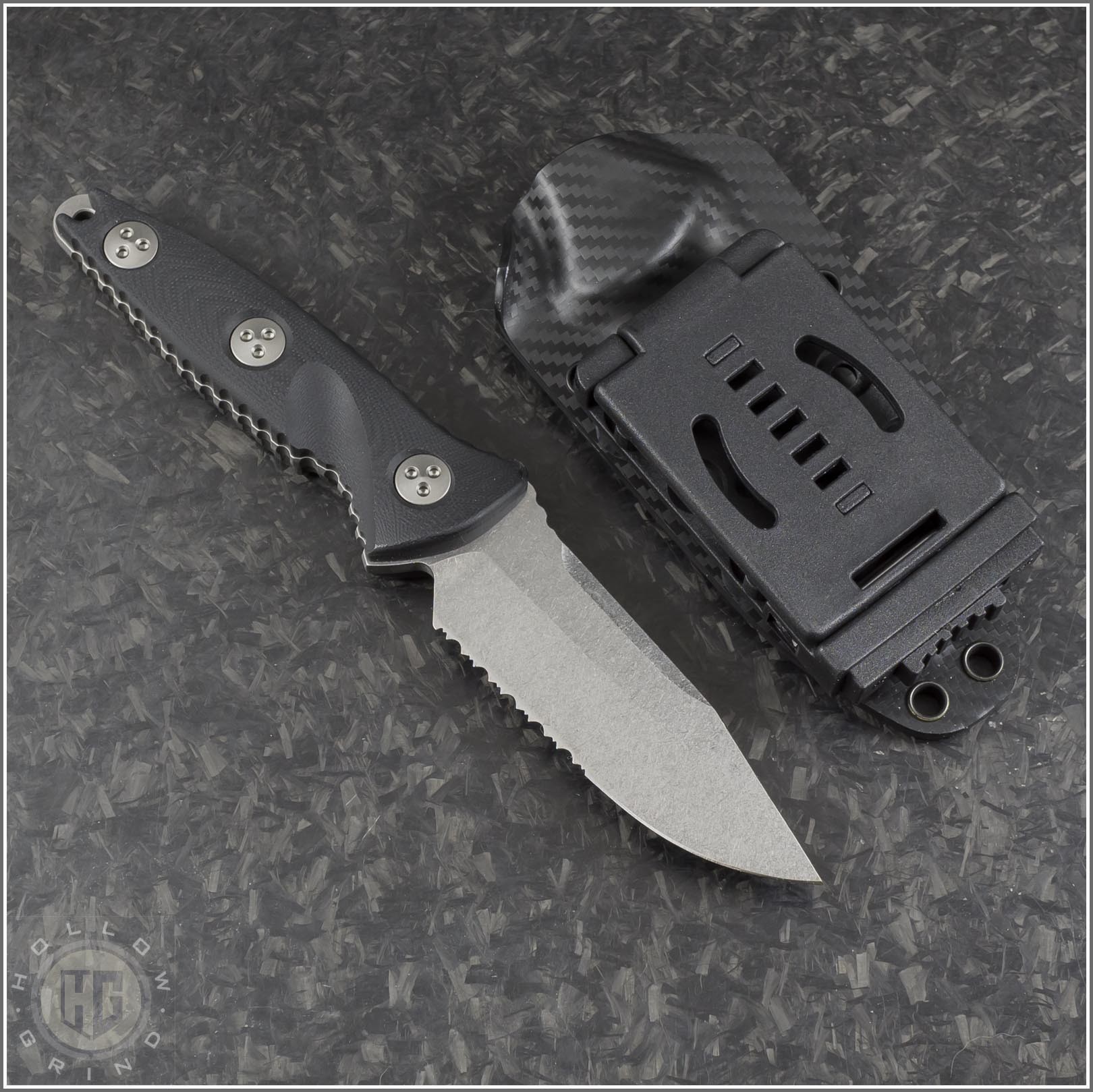 Microtech Knives Socom Alpha Mini S/E Fixed Knife (3.5in Stonewashed ...
