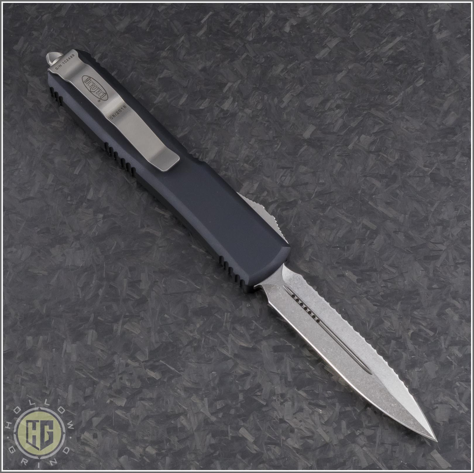 Microtech Knives Ultratech D/E Automatic OTF D/A Knife (3.44in ...