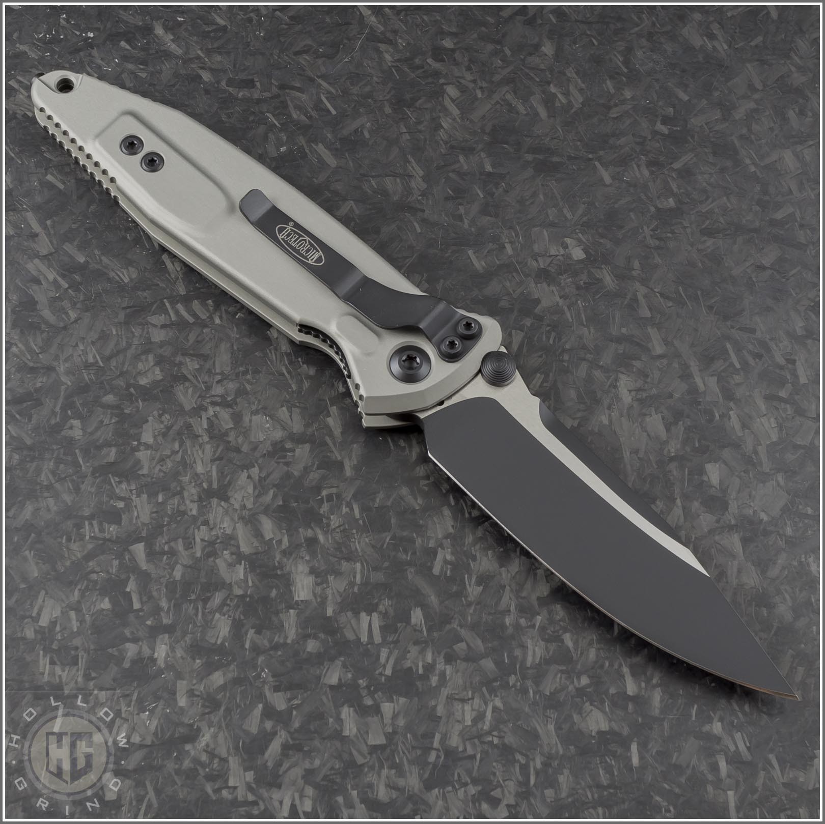 Microtech Knives Natural Clear Socom Elite S/E Folder Knife (4in Black ...