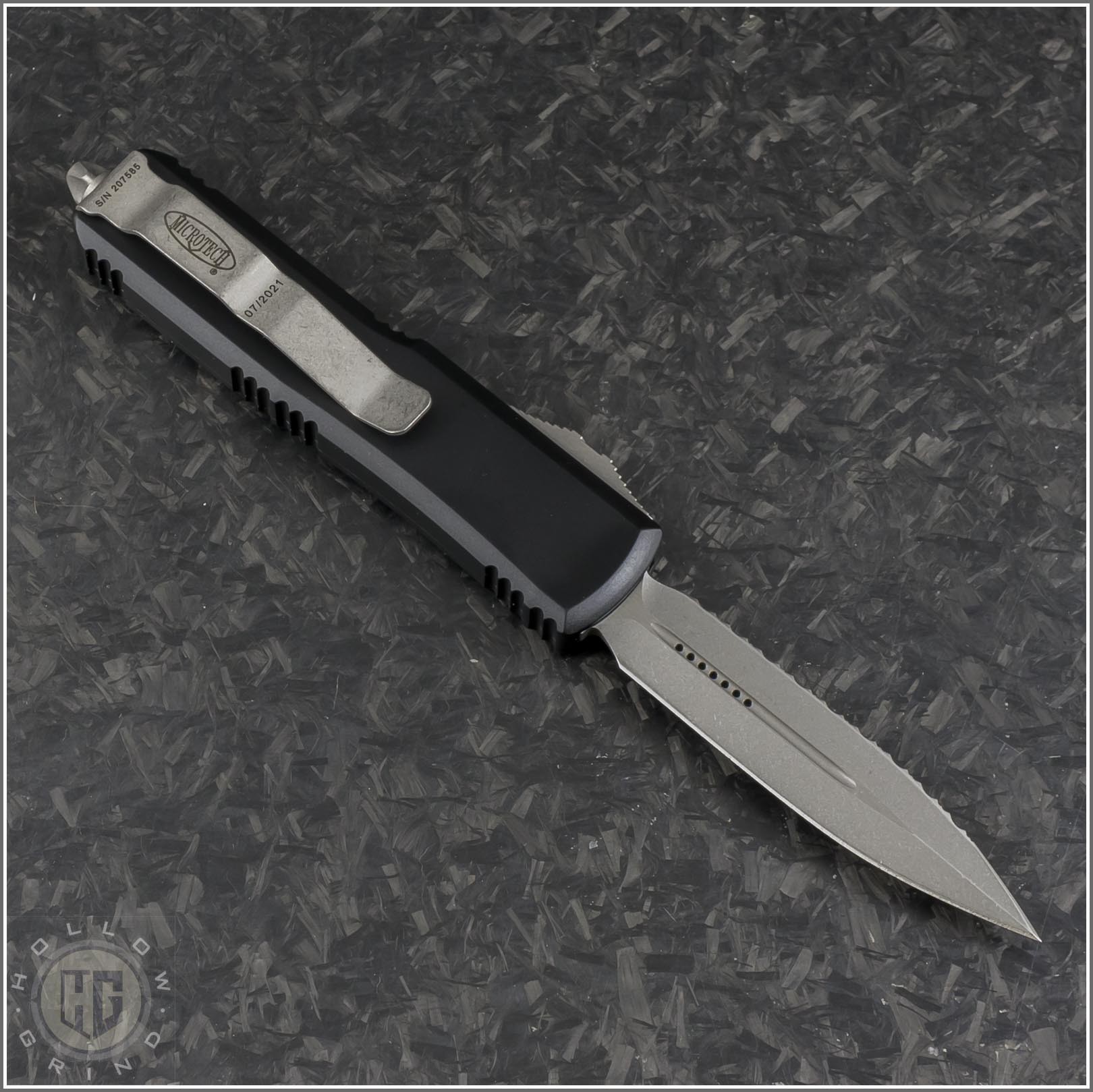 Microtech Knives UTX-85 D/E Automatic OTF D/A Knife (3in Apocalyptic ...