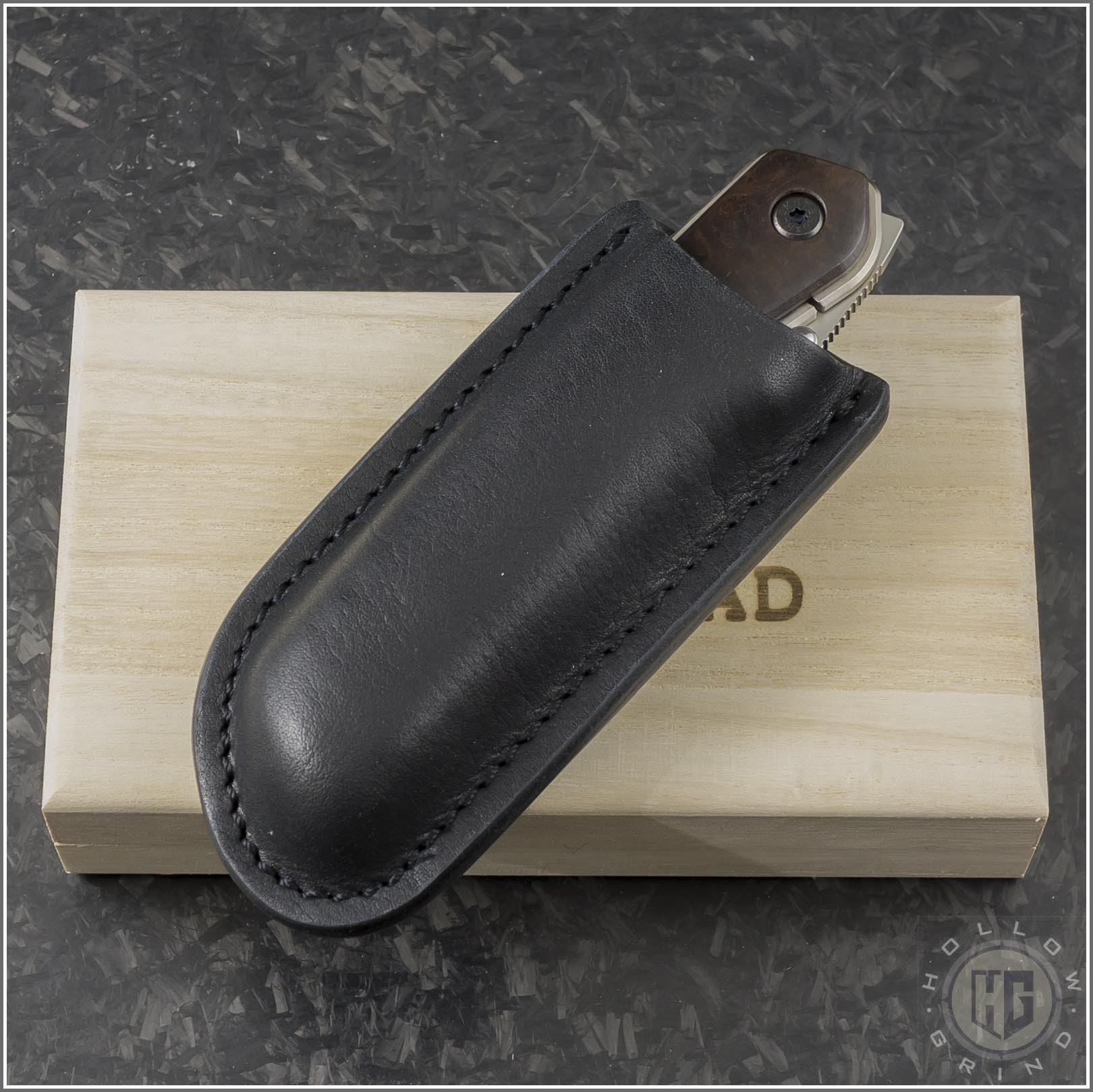 Rockstead Ironwood HIGO X IW Drop Point Folder Knife (3.5in Mirror ...